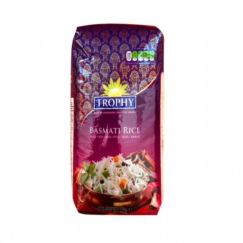 Trophy Basmati Rice 1Kg – Spicebazar