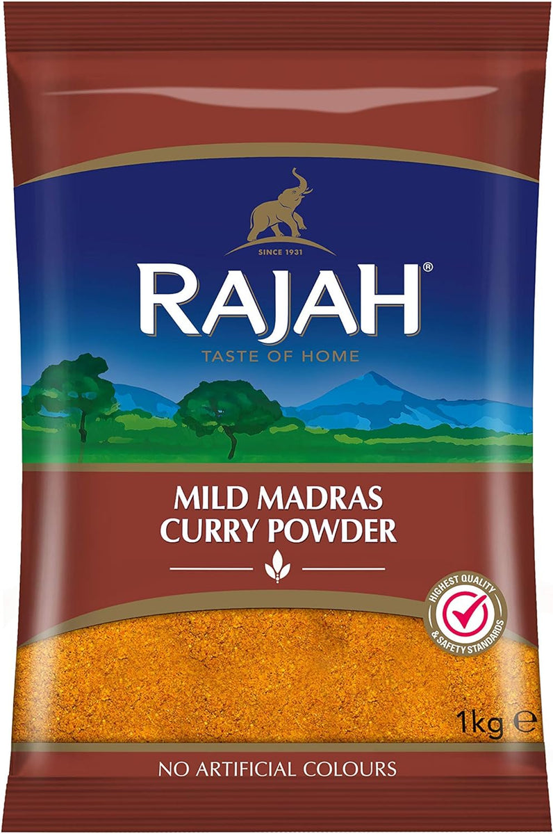 Rajah Mild Madras Curry Powder 1kg – Spicebazar