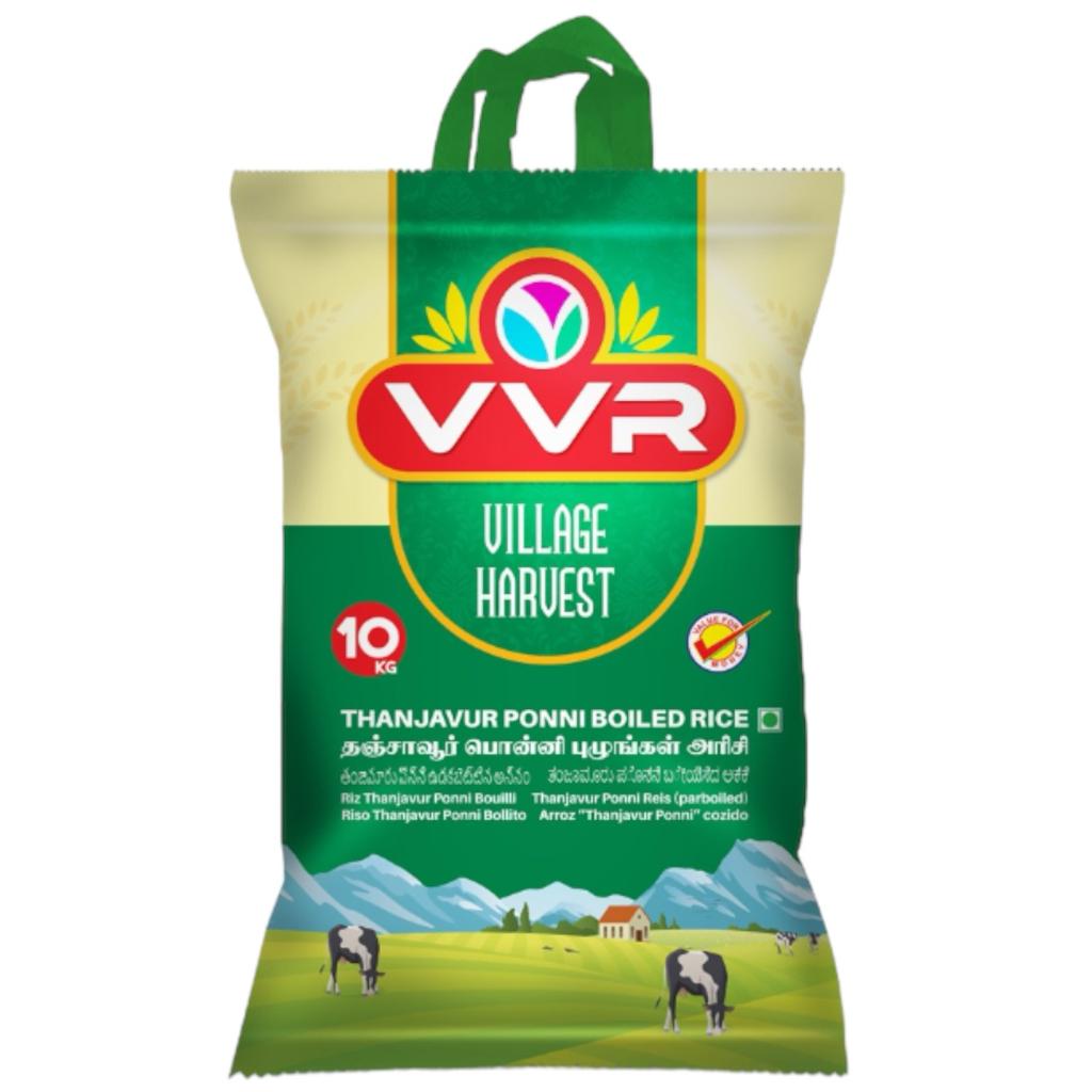 Vvr Village Harvest Thanjavur Ponni Boiled Rice 10kg – Spicebazar