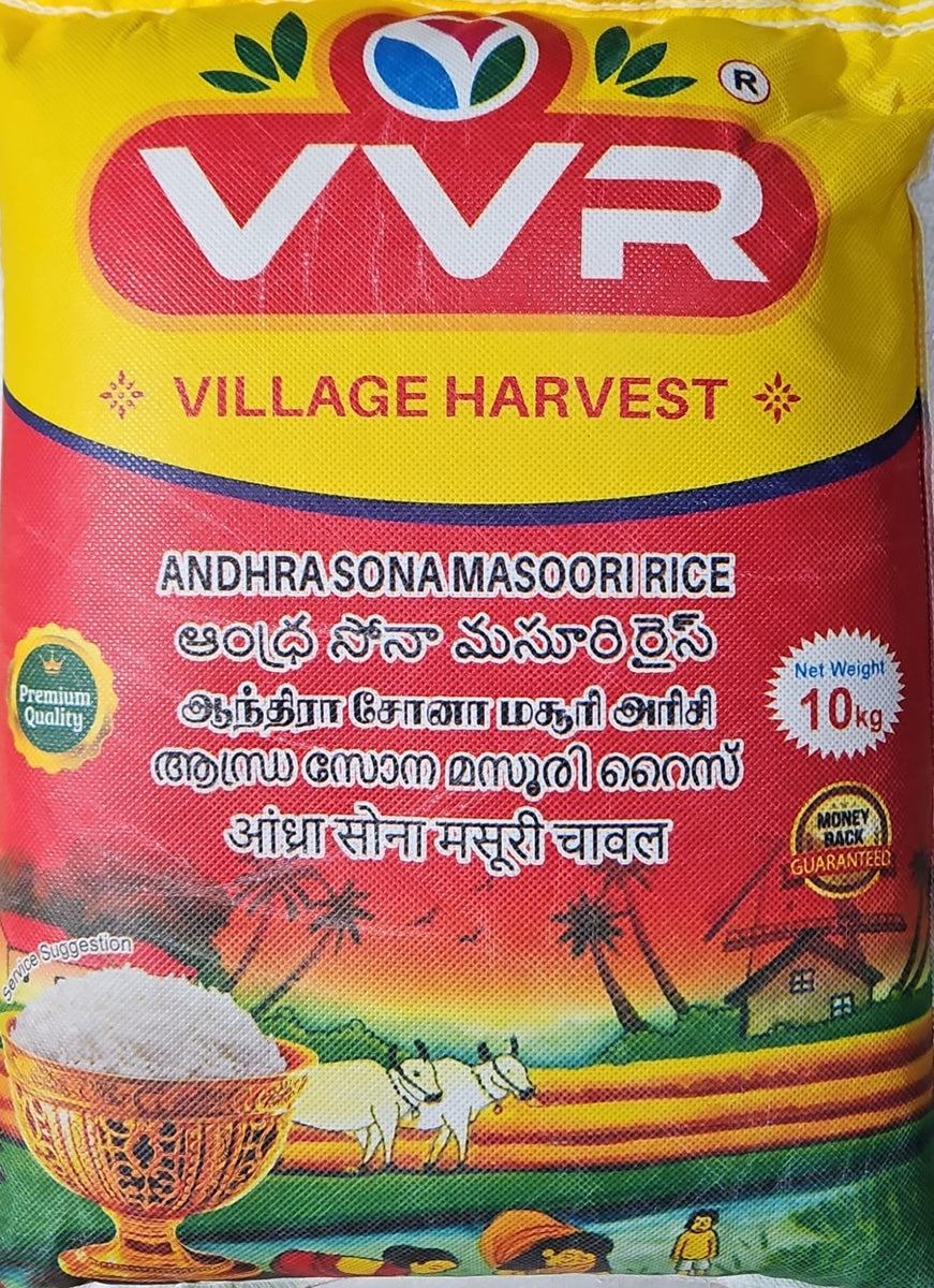 VVR Andhra Sonamasoori Rice 10kg – Spicebazar