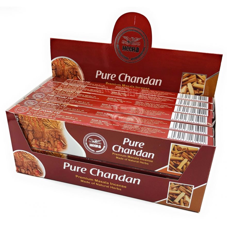 Heera pure chandan agarbatti -15stk – Spicebazar
