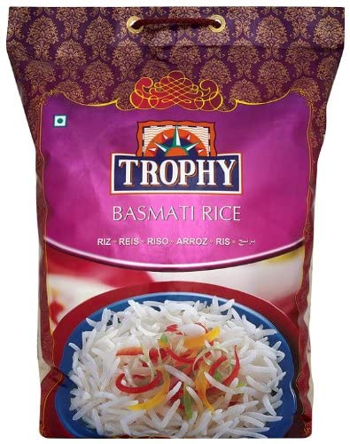 Trophy Basmati Rice 5Kg – Spicebazar